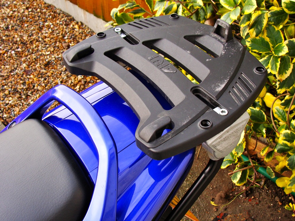 Givi Monokey Rack & Top Box - Beginner Biker Adventures