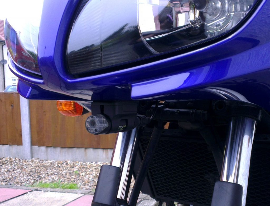 Wiring RoadHawk Ride Camera to Bike - Beginner Biker Adventures