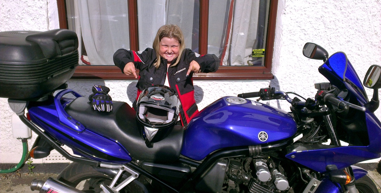 My First Ride on the Motobike - Beginner Biker Adventures