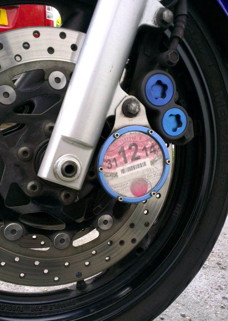 Bye Bye Paper Tax Disc - Beginner Biker Adventures