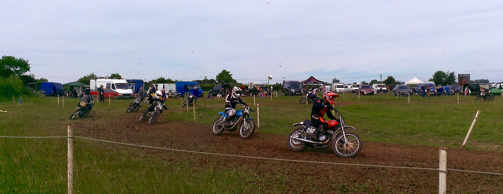 Pre-65 Vintage Motocross Scramble at Marks Tey - Beginner Biker Adventures