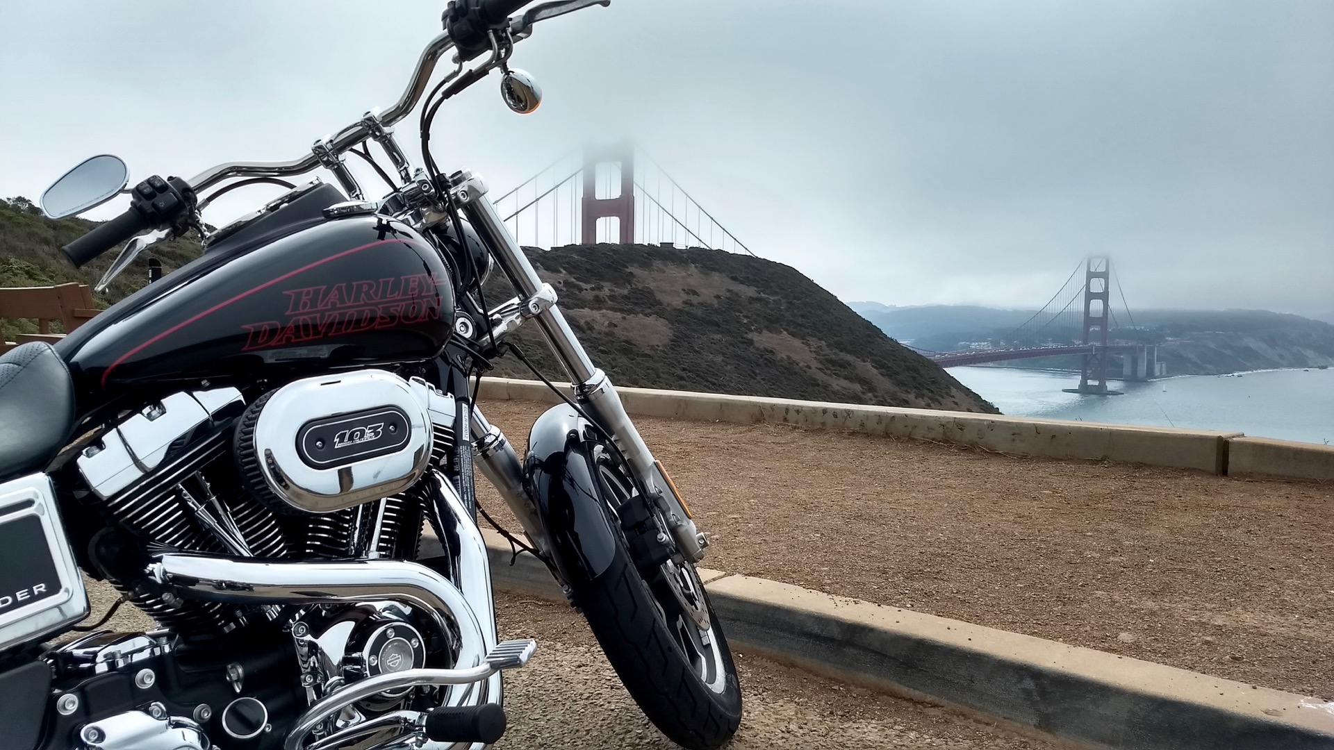 Harley Davidson Rental - Dyna 103 in California - Beginner Biker Adventures