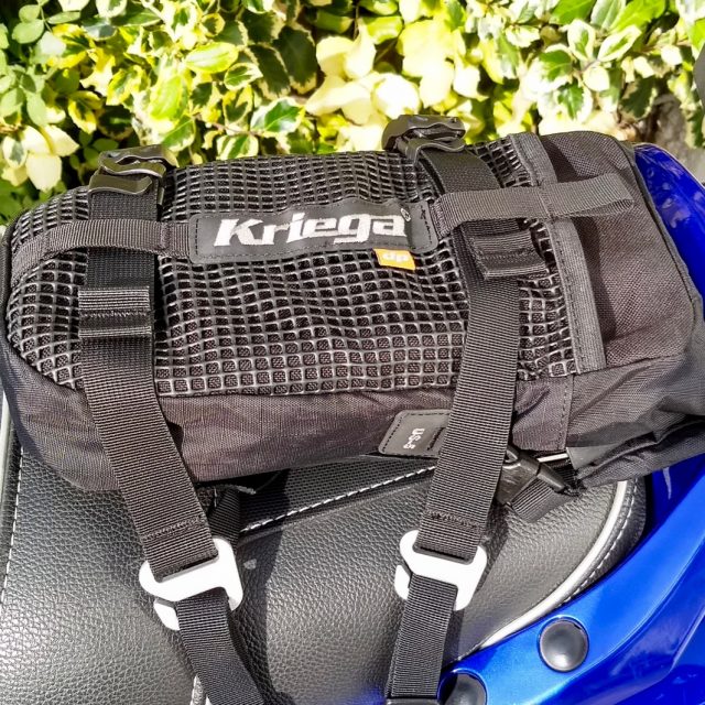 Kriega US-5 DryBag Tail Pack Luggage Review - Beginner Biker Adventures