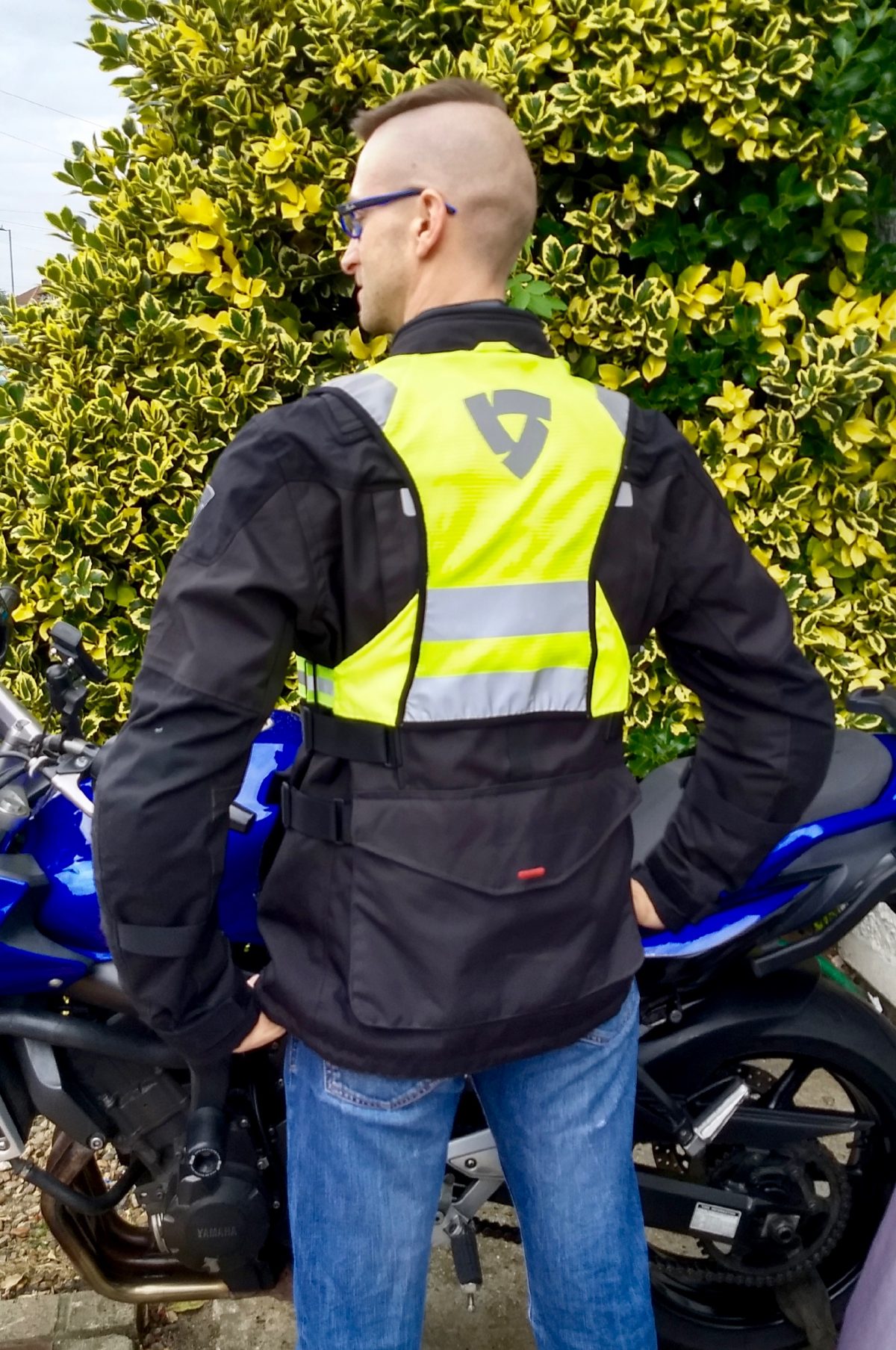 Rev'it Hi-Vis Connector Vest Mini Review - Beginner Biker Adventures