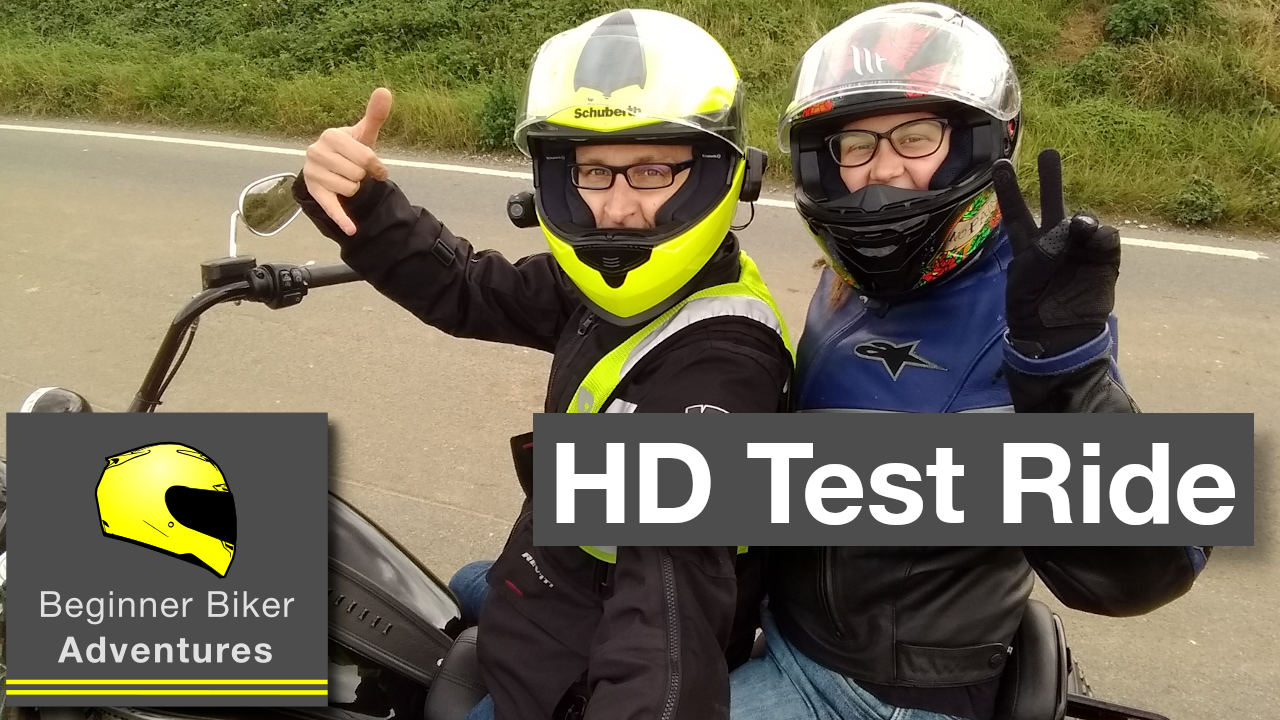 Harley Davidson Test Ride, Heritage Soft Tail 114 - Beginner Biker ...