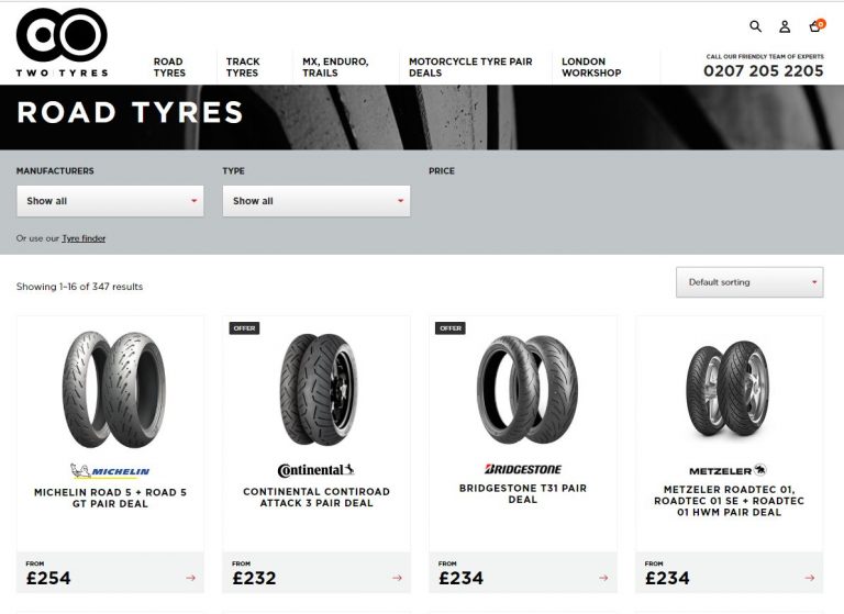 Two Tyres - the New Garage for Motorcycle Tyres London - Beginner Biker ...