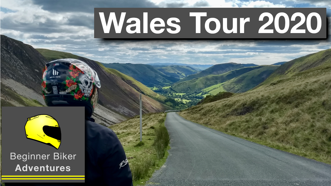 Motovlog: Best Roads Wales Tour 2020 - Beginner Biker Adventures
