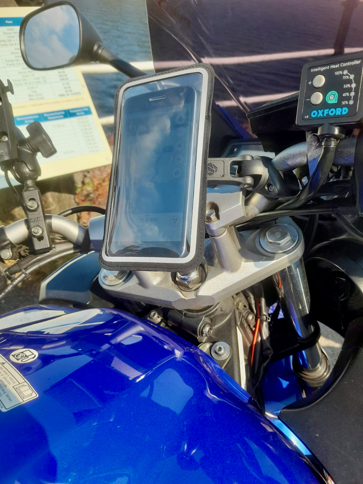 Shapeheart Motorbike Phone Mount - 2022 Edition Review - Beginner Biker ...